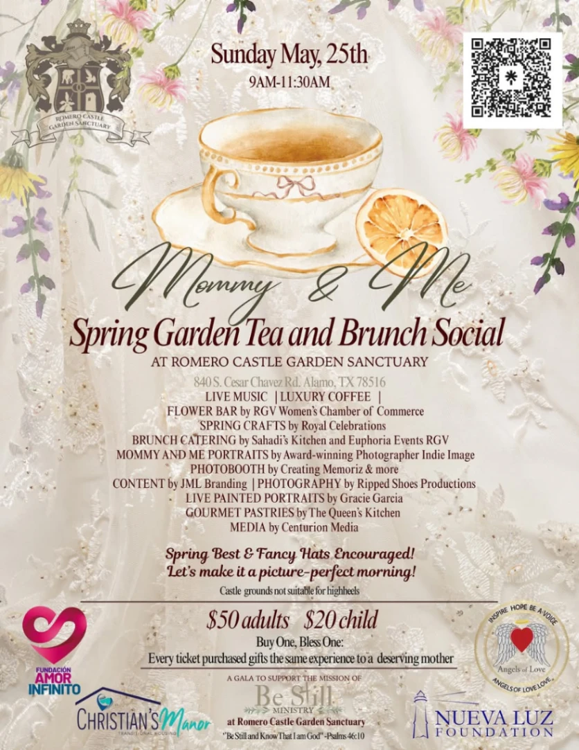 Mommy & Me Spring Garden Tea & Brunch Social | HeyWAGO