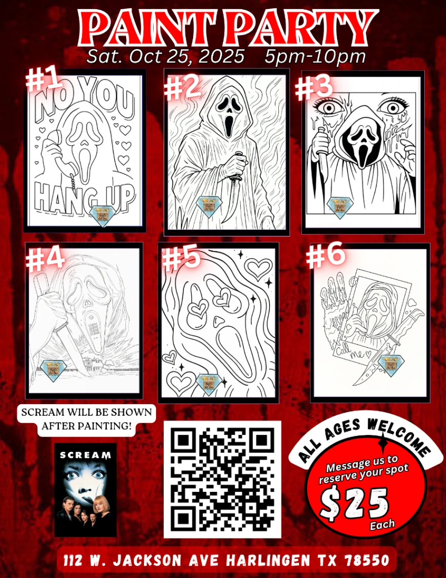 SCREAM Paint Party | HeyWAGO