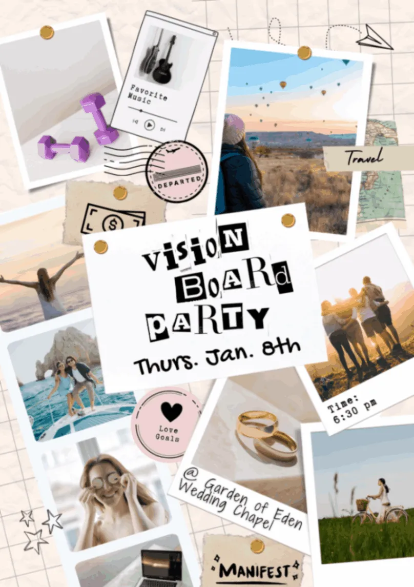 Couples Vision Board Party | HeyWAGO
